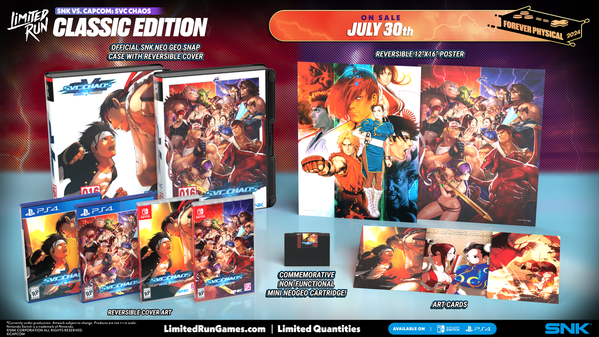 SNK VS. CAPCOM SVC CHAOS – Limited Run Games