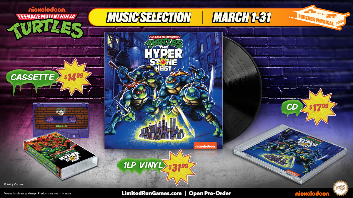 Teenage Mutant Ninja Turtles The Hyperstone Heist Soundtrack Limited
