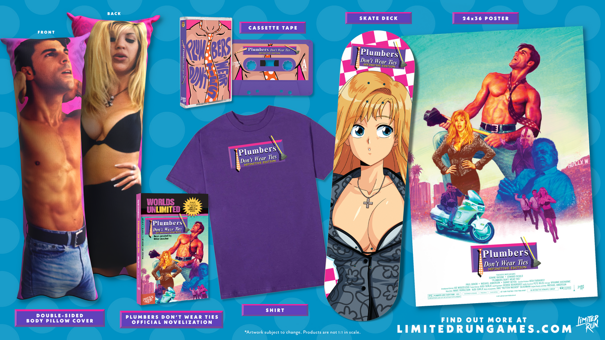 Plumbers Don’t Wear Ties: Definitive Edition Poster – Limited Run Games