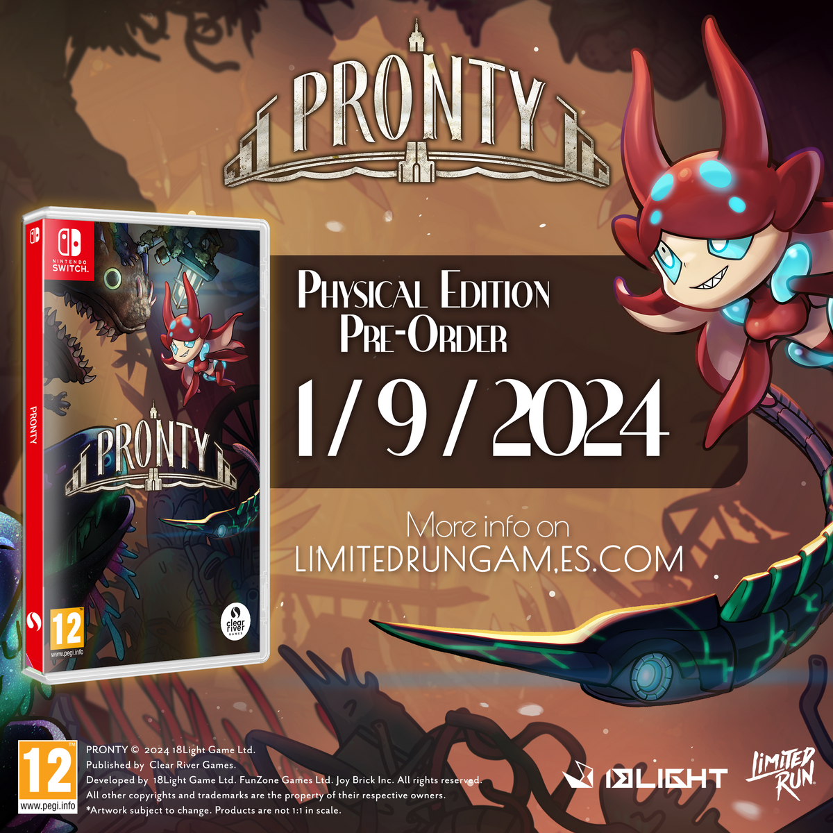 Pronty (Switch) – Limited Run Games