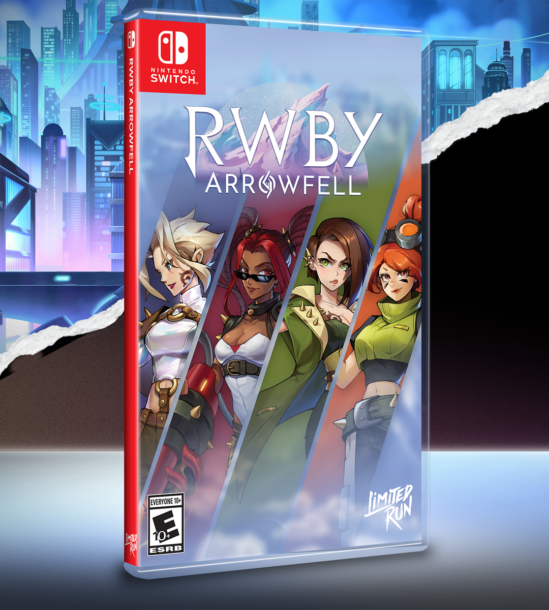 Switch Limited Run #177: RWBY: Arrowfell Team BRIR Cover Variant – Limited Run Games