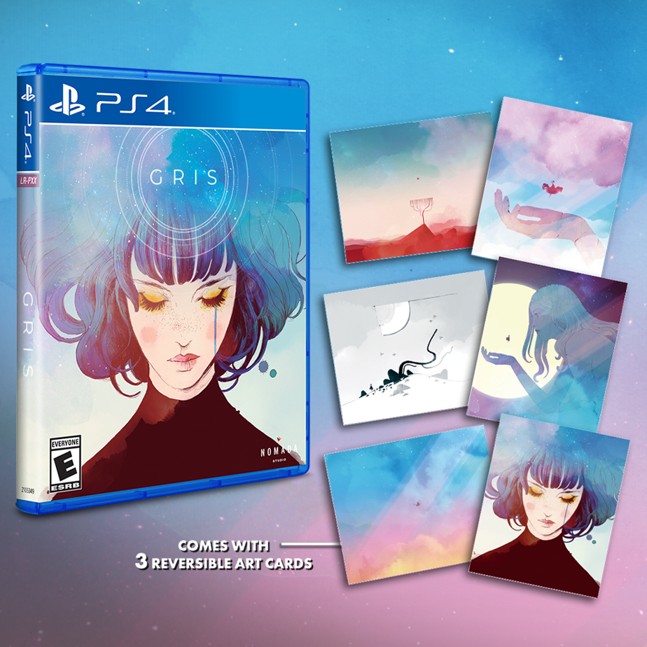 GRIS is NOW available on the PS4! – Limited Run Games