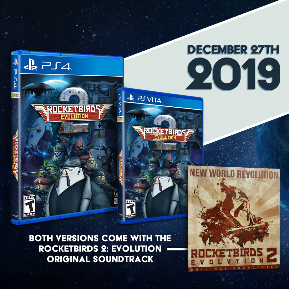 Rocketbirds 2 Evolution is coming! – Limited Run Games