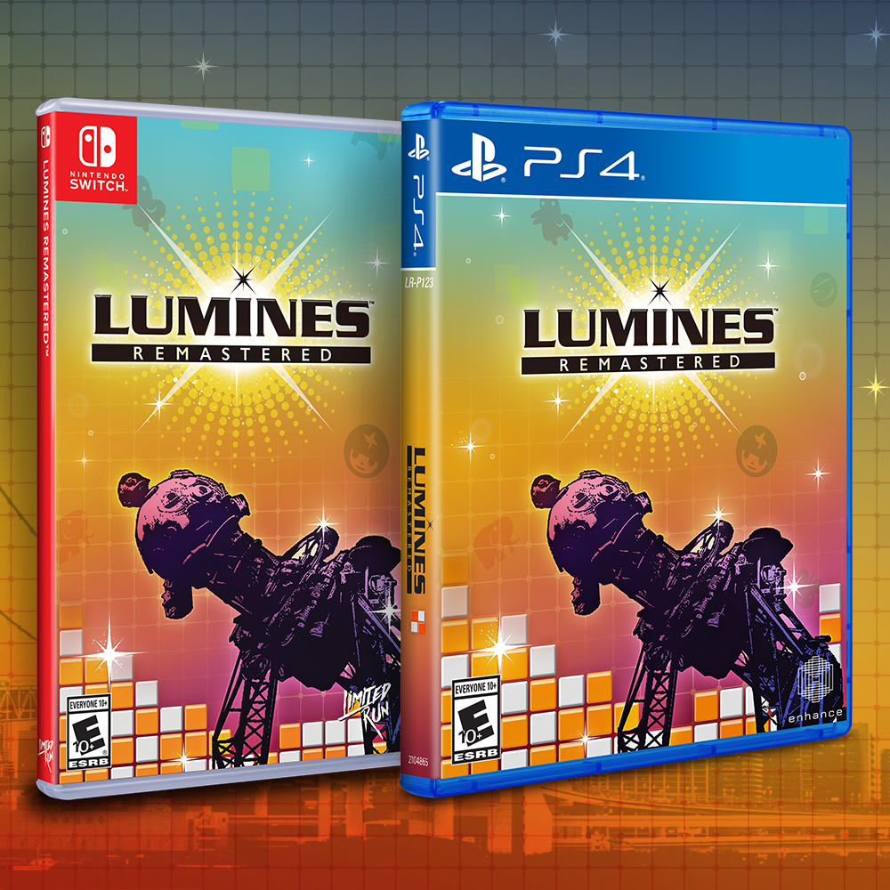 Lumines Remastered gets a physical Limited Run this Friday, April 26th ...