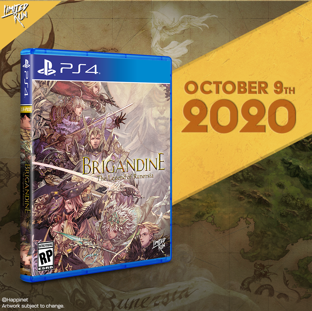 The legendary Brigandine series continues on PS4! – Limited Run Games