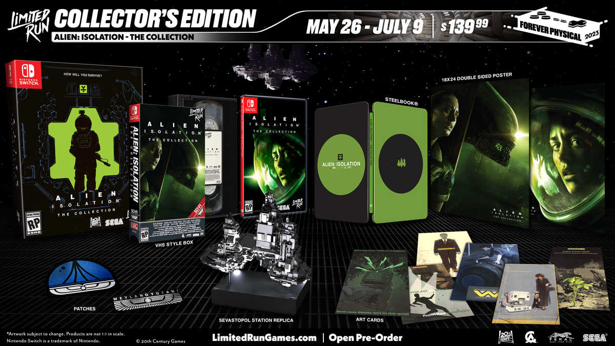 Alien: Isolation – The Collection – Limited Run Games