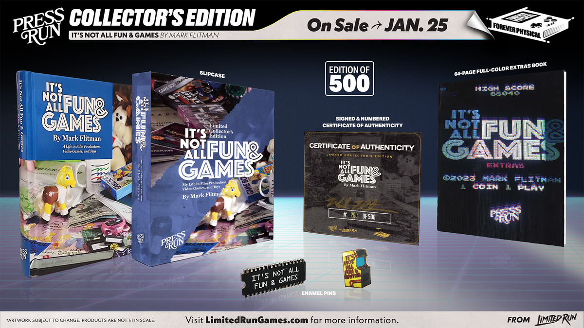 It's Not All Fun & Games – Limited Run Games