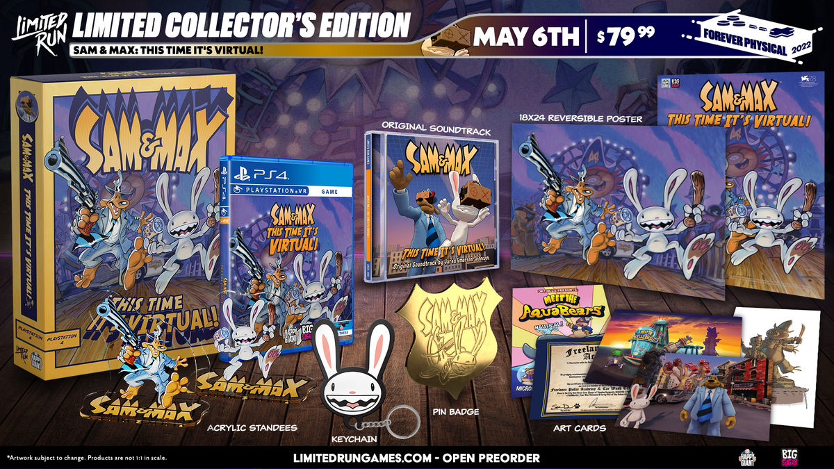 Sam & Max: This Time It's Virtual! – Limited Run Games