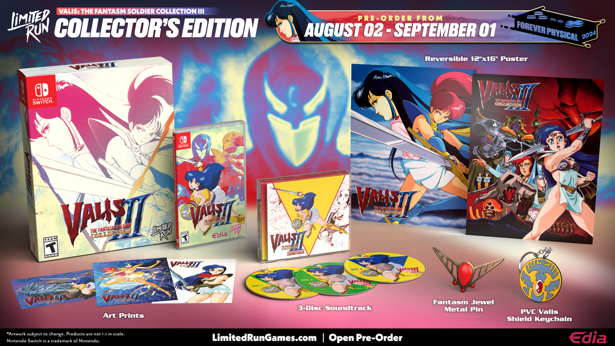 VALIS: The Fantasm Soldier Collection III – Limited Run Games