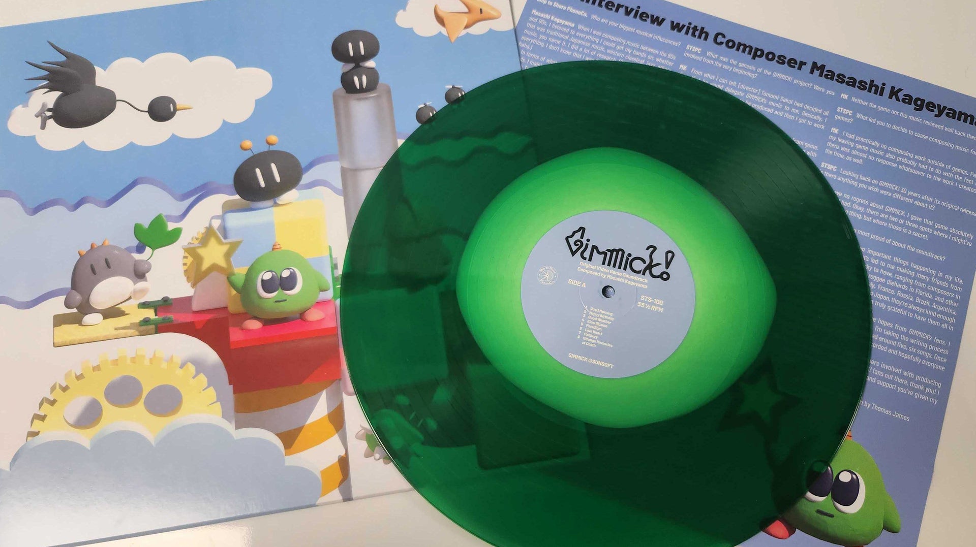 Gimmick! Original Video Game Vinyl Soundtrack (Exclusive Variant ...