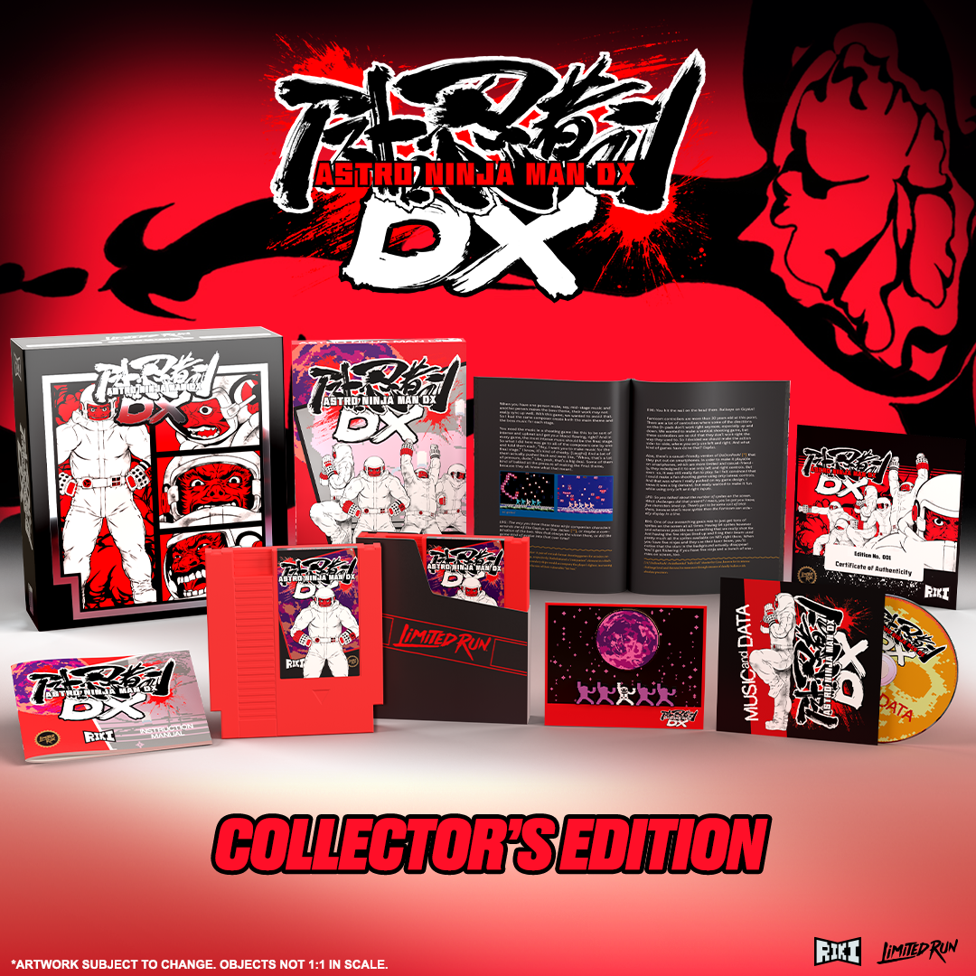 Astro Ninja Man DX Collector's Edition (NES) – Limited Run Games