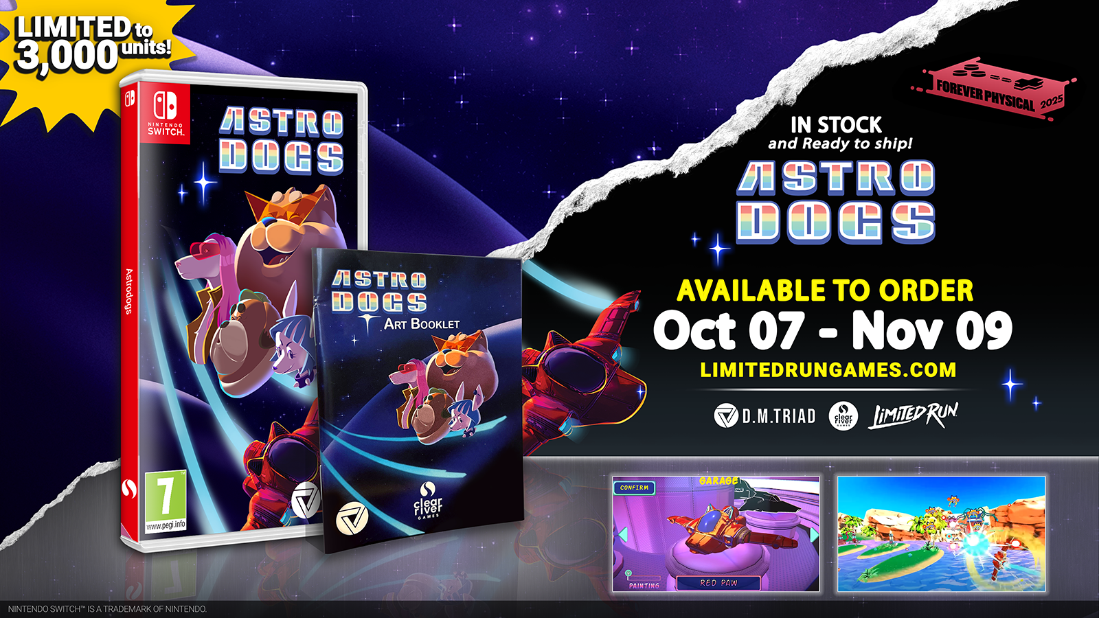 Astrodogs (Switch) – Limited Run Games