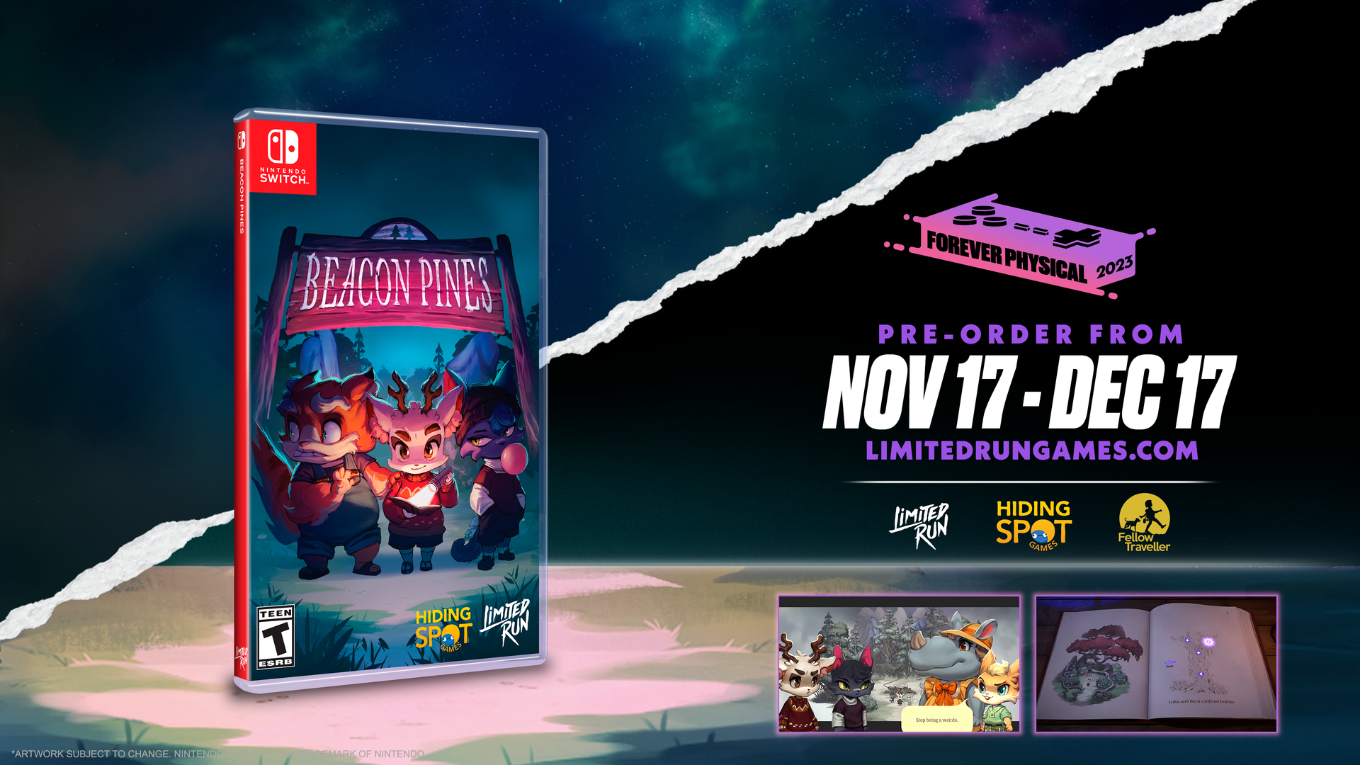 Switch Limited Run #206: Beacon Pines – Limited Run Games