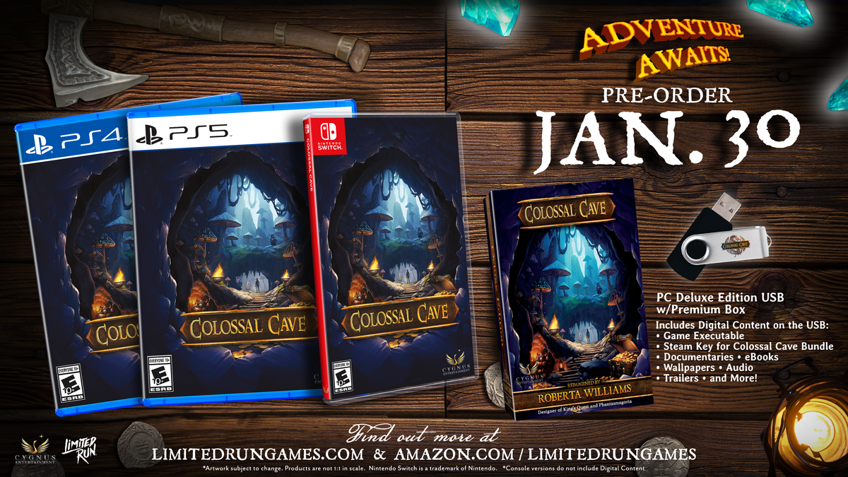 Colossal Cave (Switch) – Limited Run Games