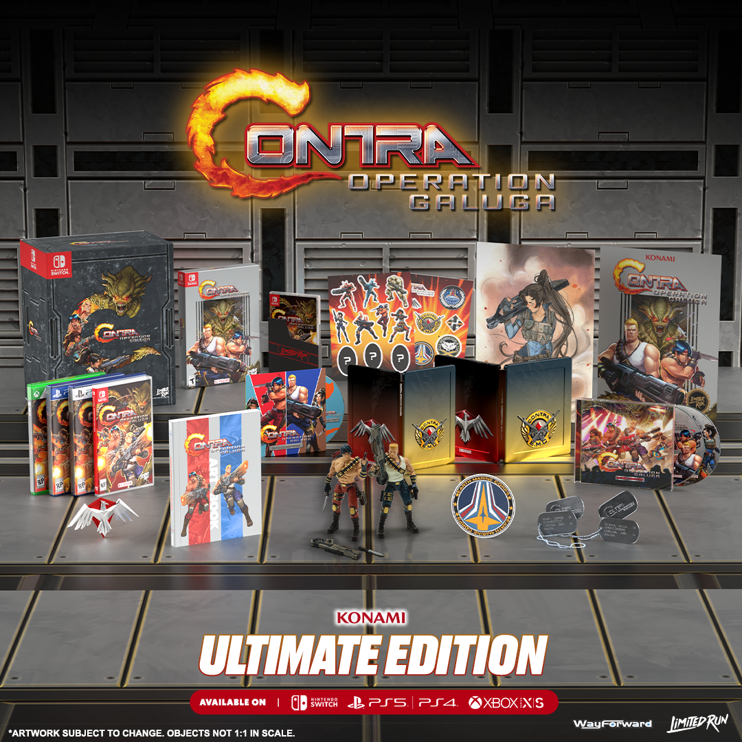 Switch Limited Run #230: Contra: Operation Galuga Ultimate Edition ...