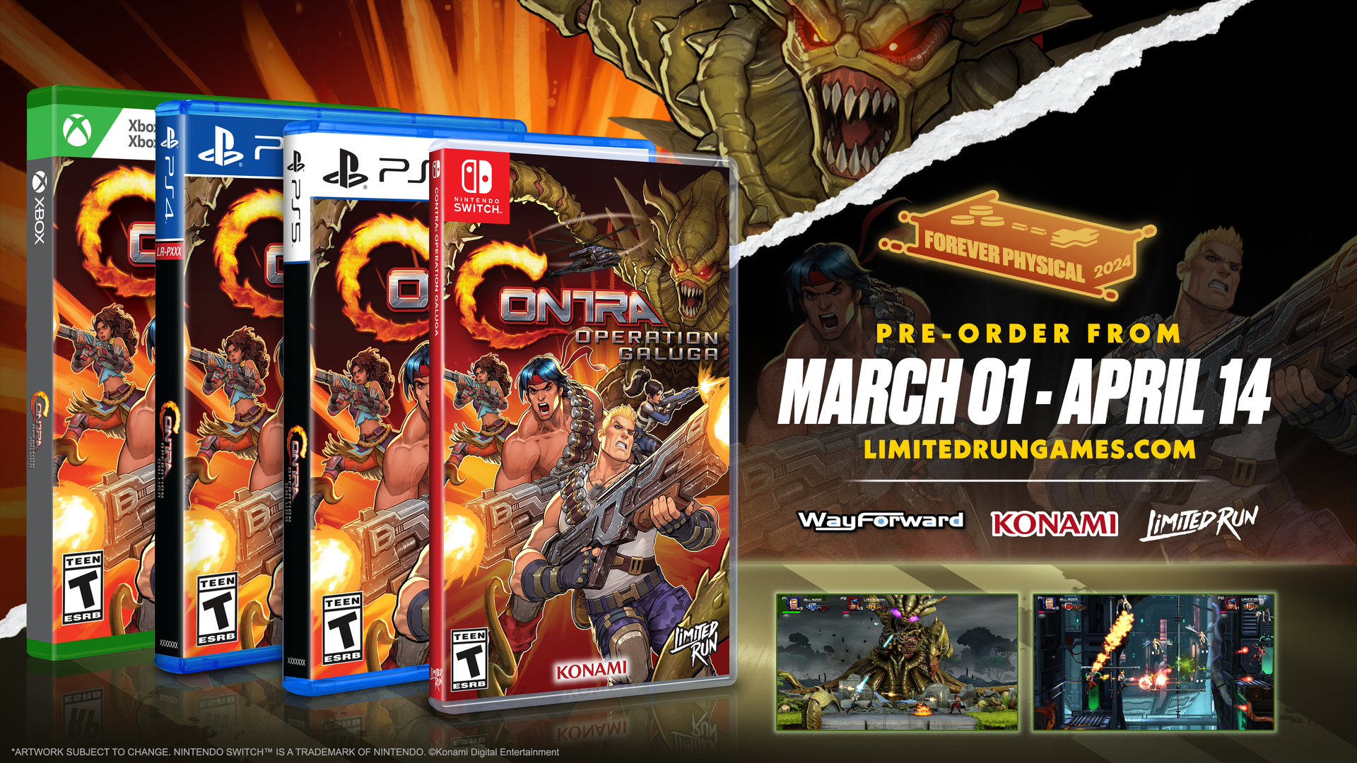 PS5 Limited Run #95: Contra: Operation Galuga – Limited Run Games