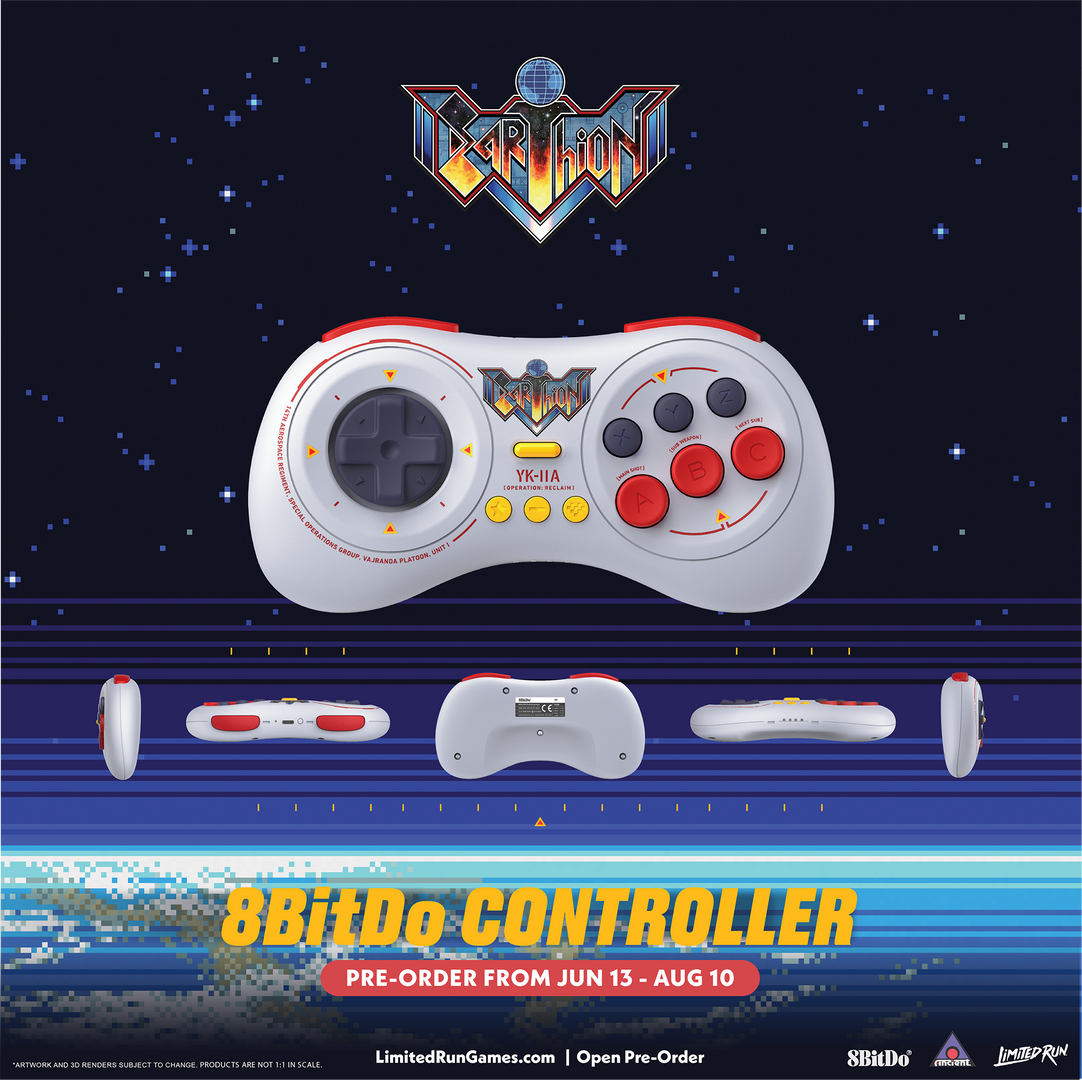 Earthion 8bitDo Controller – Limited Run Games