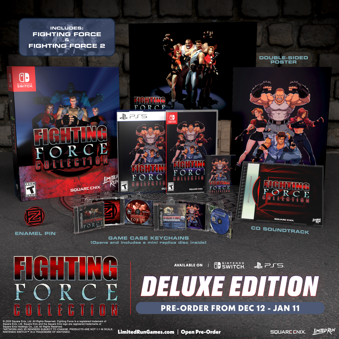 Fighting Force Collection Deluxe Edition (Switch, PS5) – Limited Run Games