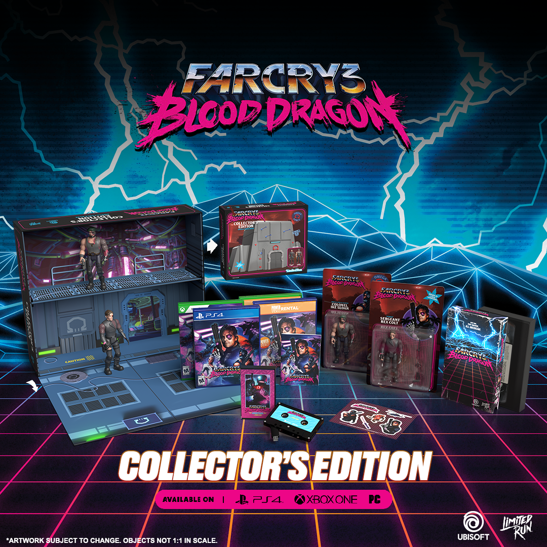 Limited Run #558: Far Cry 3 Blood Dragon Collector's Edition (PS4 ...