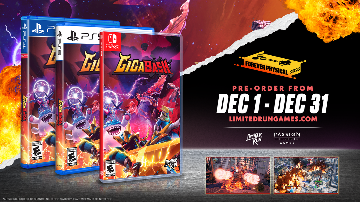 Limited Run #543: GigaBash (PS4) – Limited Run Games