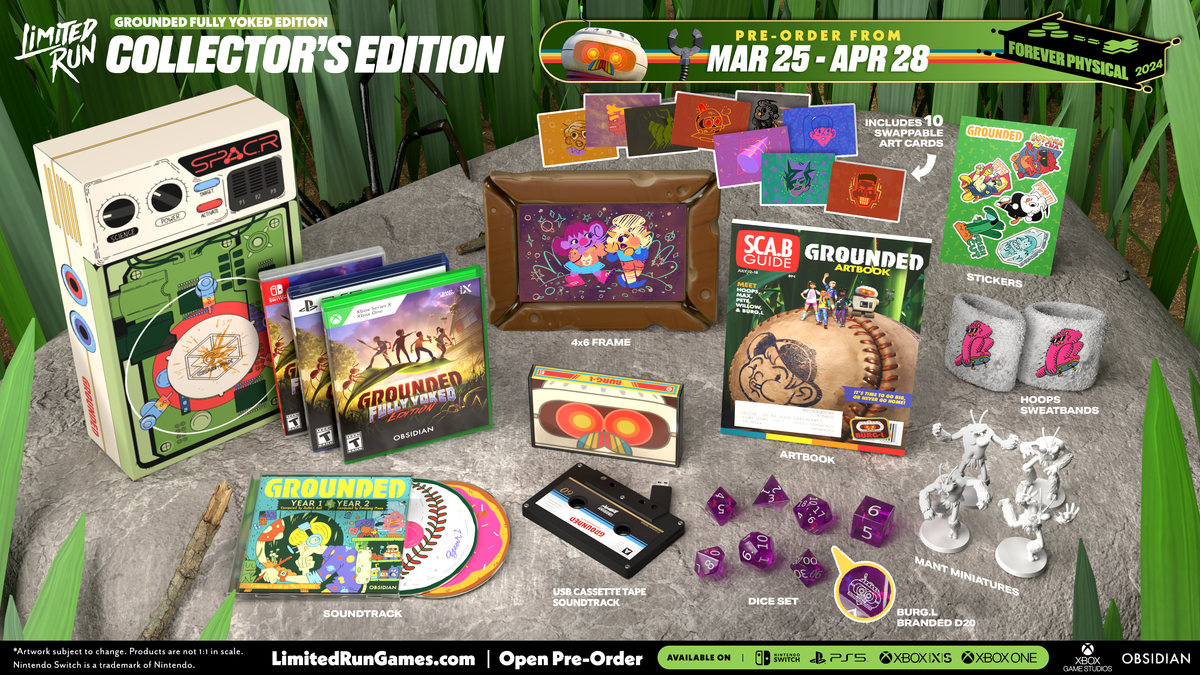 Xbox Limited Run #18: Grounded Fully Yoked Edition Collector's Edition ...