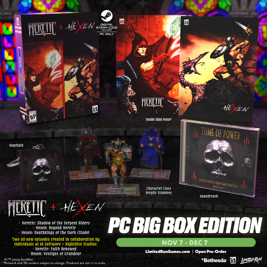 Heretic + Hexen Big Box Edition (PC) – Limited Run Games