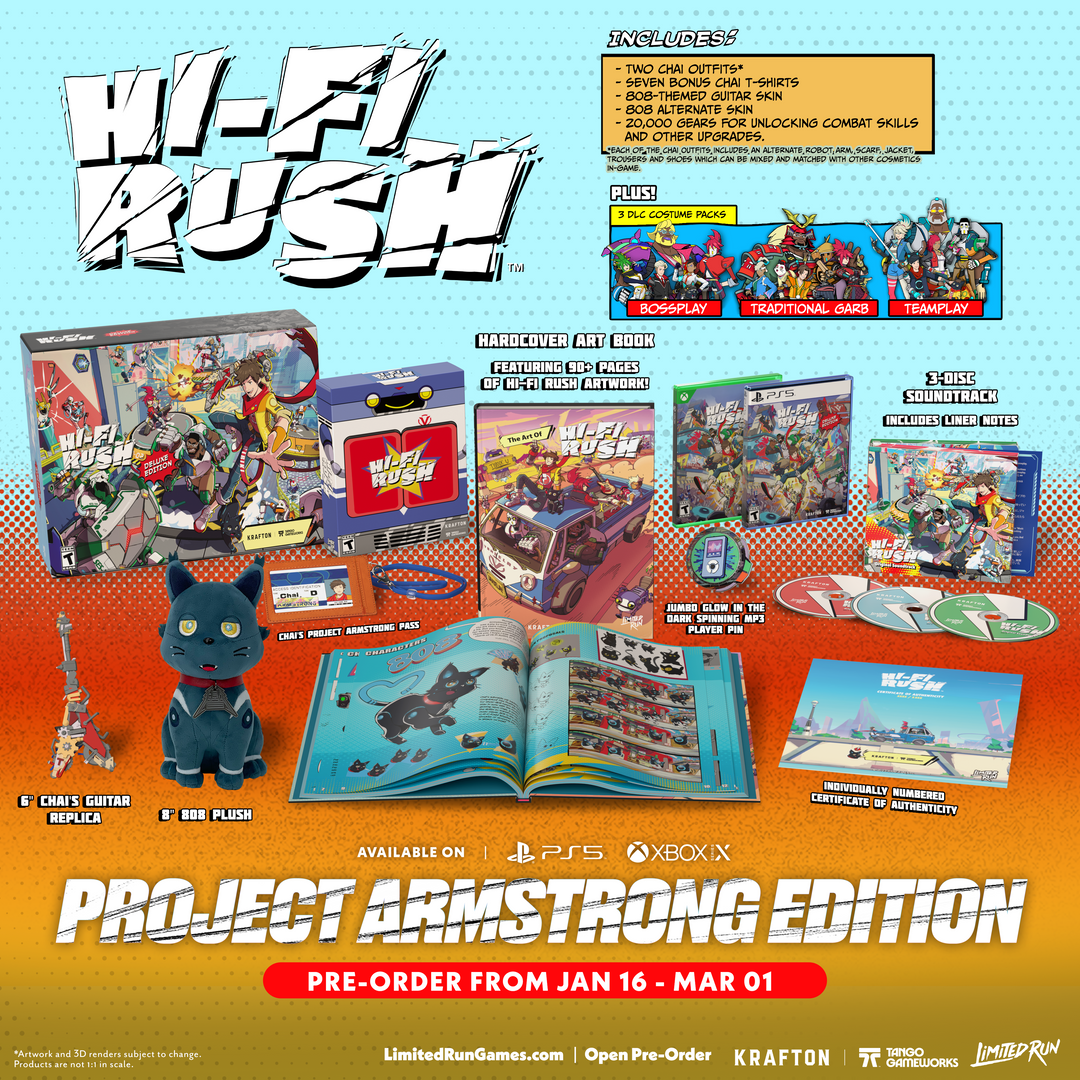 Hi-Fi RUSH Project Armstrong Edition (PS5, Xbox) – Limited Run Games