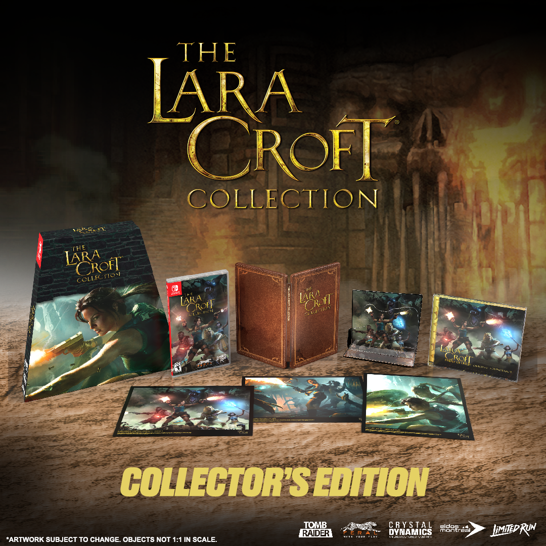 Switch Limited Run #236: The Lara Croft Collection Collector's Edition ...