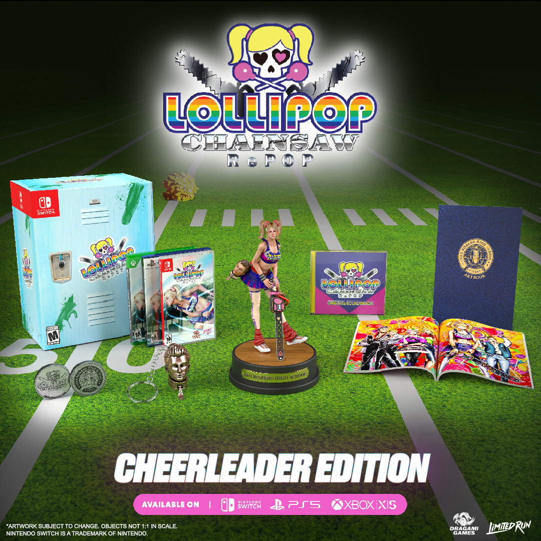 Switch Limited Run #248: Lollipop Chainsaw RePOP Cheerleader Edition ...