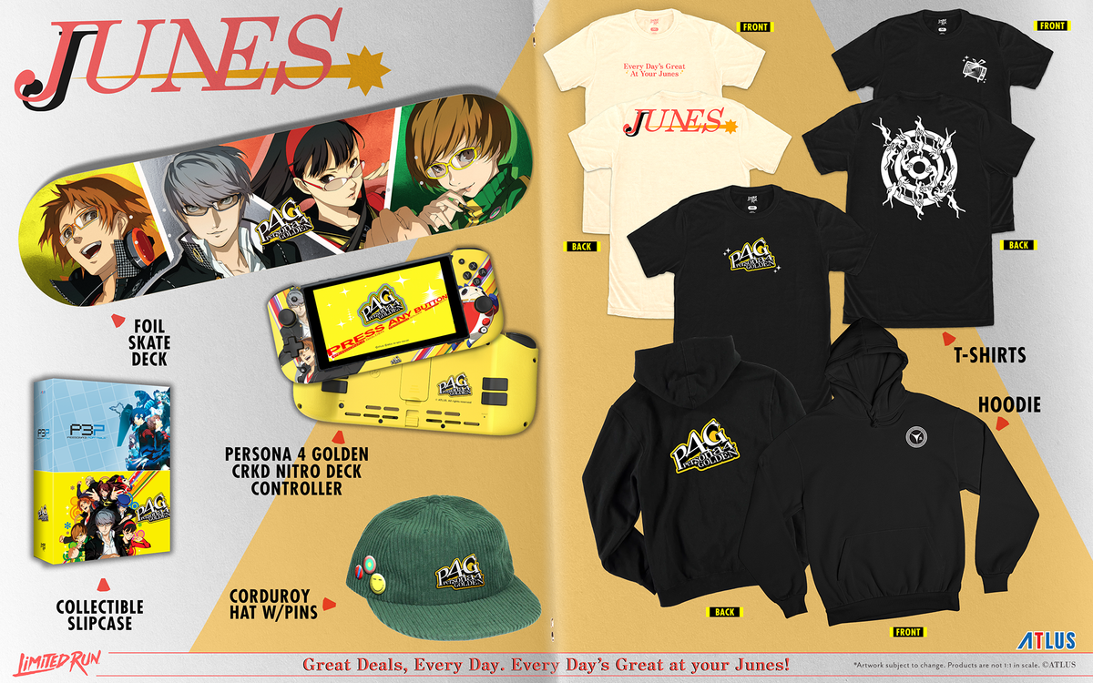 Persona 4 Golden Hoodie – Limited Run Games