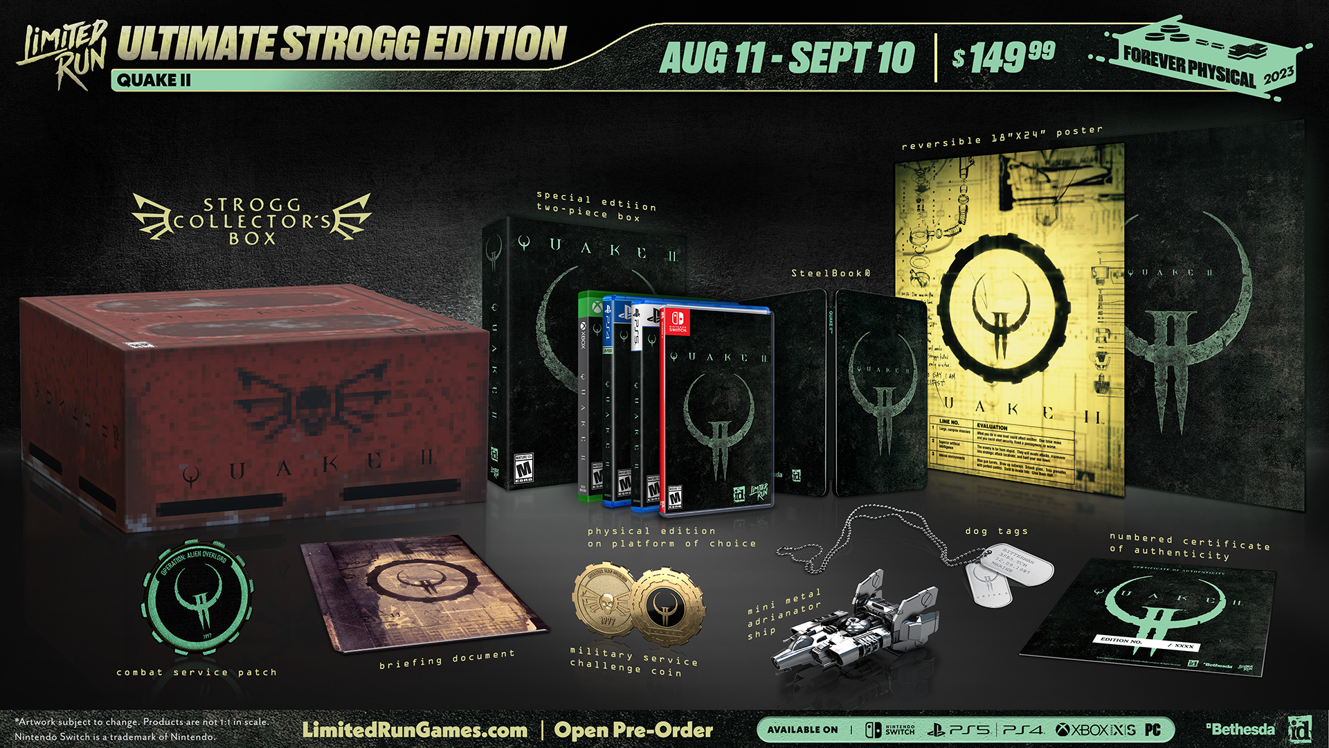 Limited Run #530: Quake II Ultimate Edition (PS4) – Limited Run Games