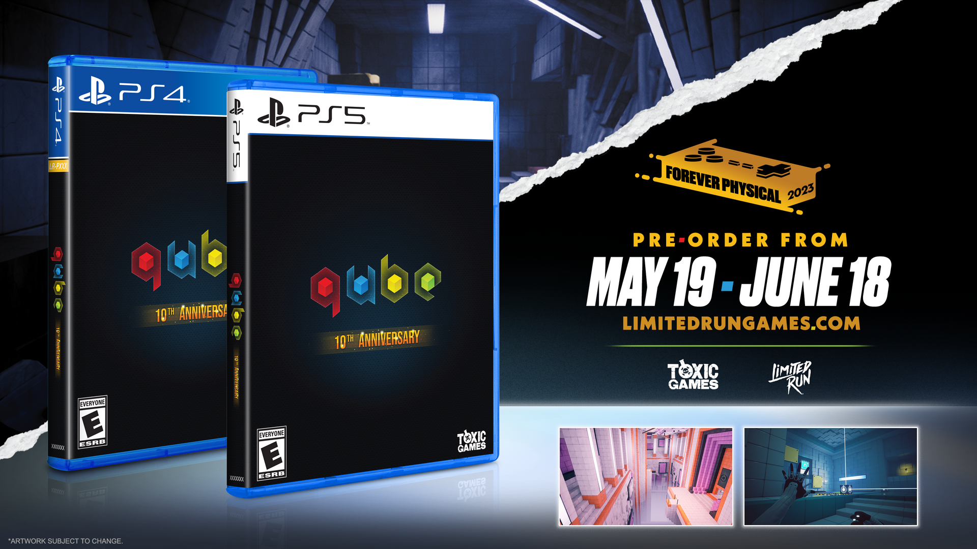 PS5 Limited Run #55: Q.U.B.E. 10th Anniversary – Limited Run Games