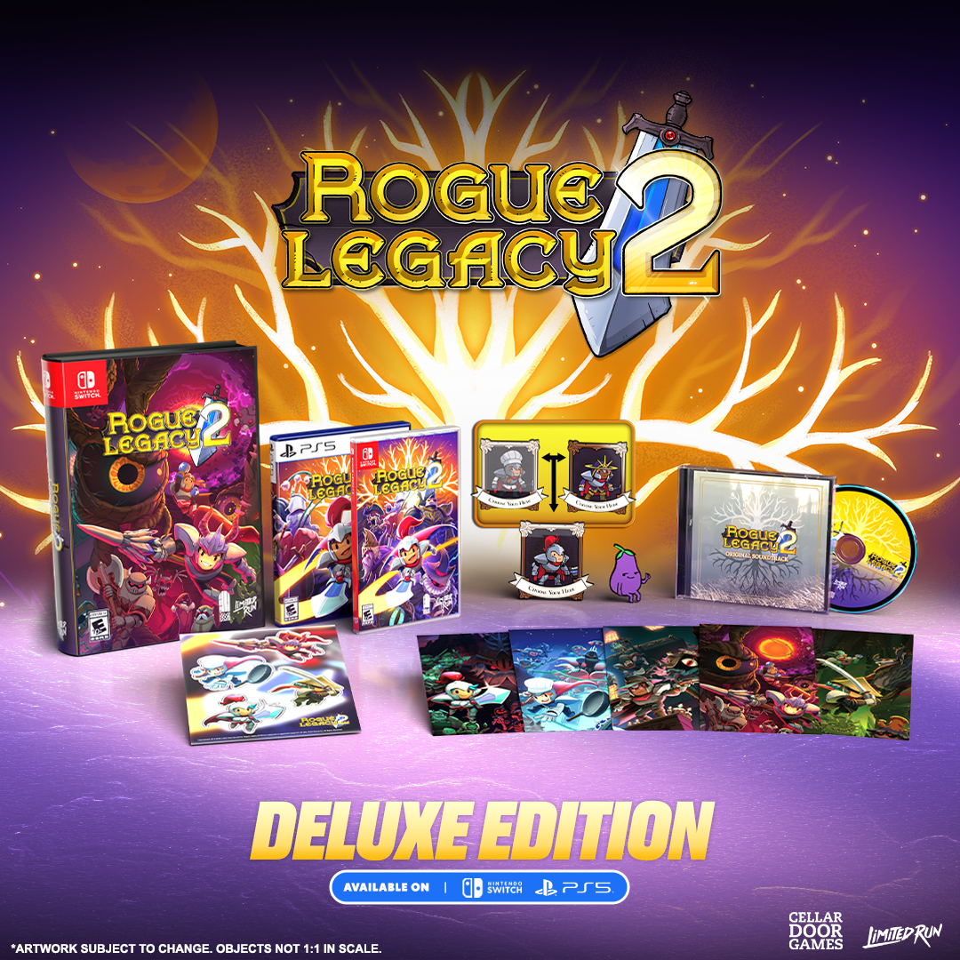 PS5 Limited Run #100: Rogue Legacy 2 Deluxe Edition – Limited Run Games