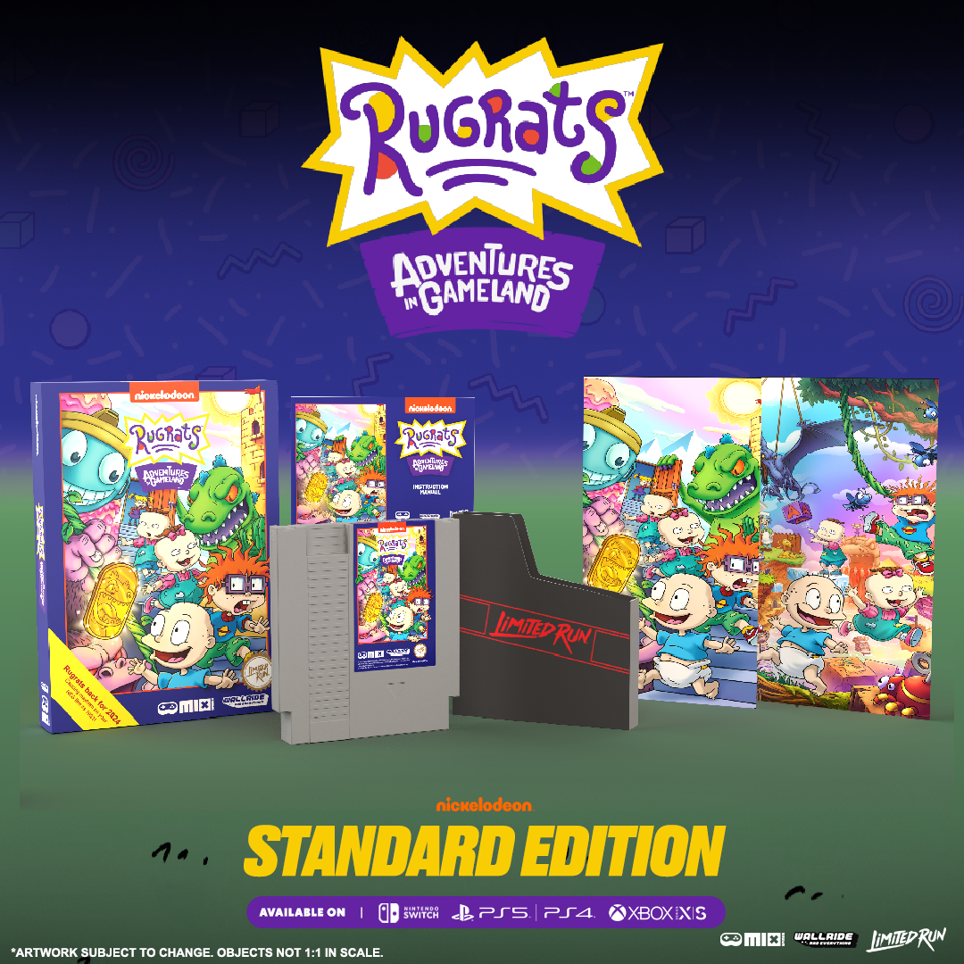 Rugrats: Adventures in Gameland (NES) – Limited Run Games