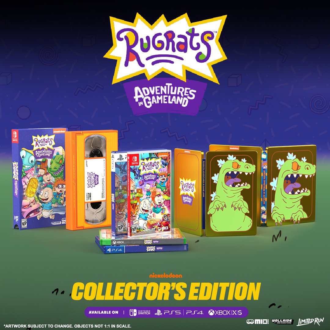 Rugrats: Adventures in Gameland VHS Edition (Switch) – Limited Run Games