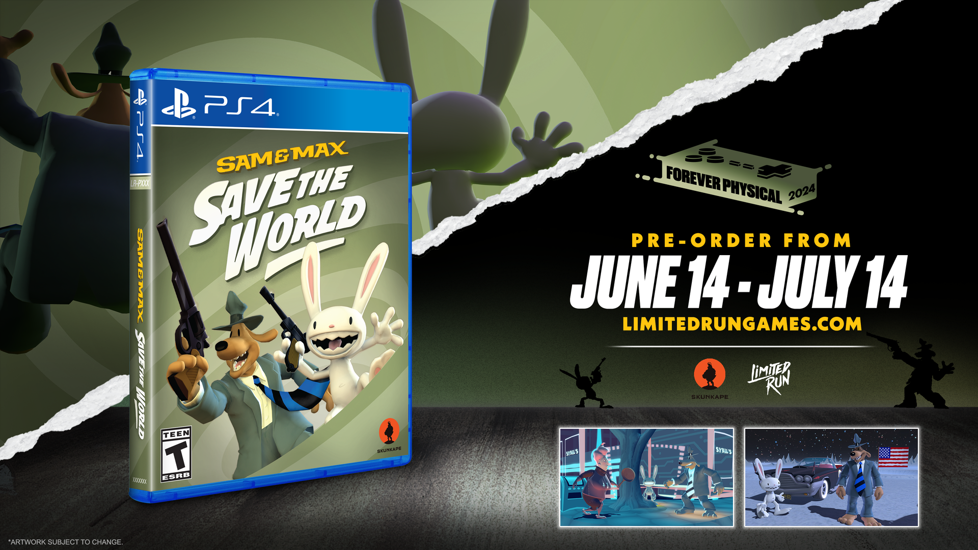 Limited Run #563: Sam & Max Save the World (PS4) – Limited Run Games