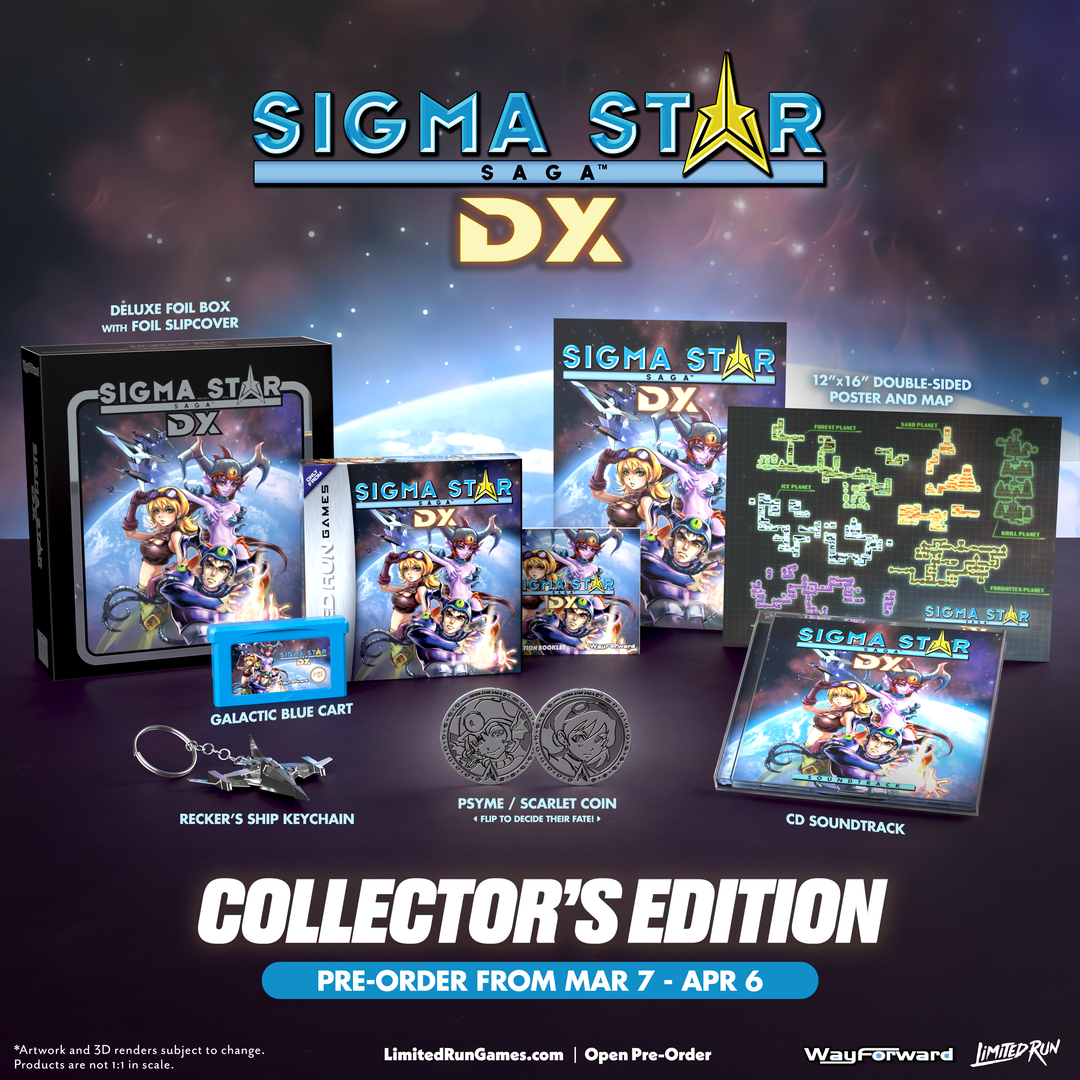 Sigma Star Saga DX Collector's Edition (GBA) – Limited Run Games