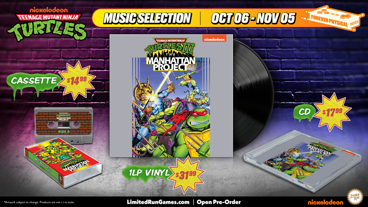 Teenage Mutant Ninja Turtles III: The Manhattan Project - CD Soundtrac ...