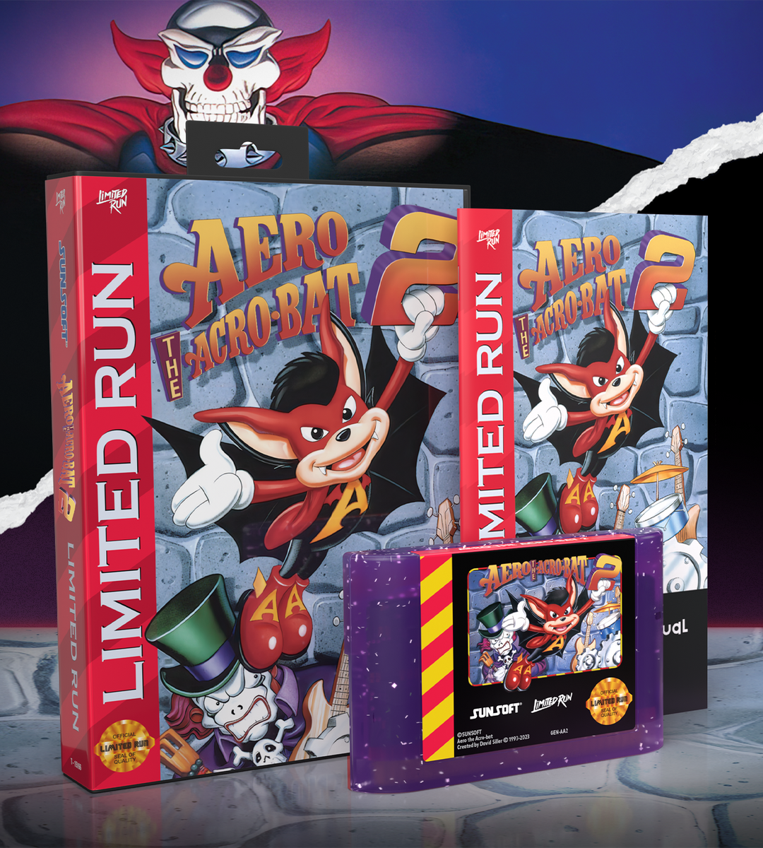 Aero the Acro-Bat 2 (Genesis) – Limited Run Games