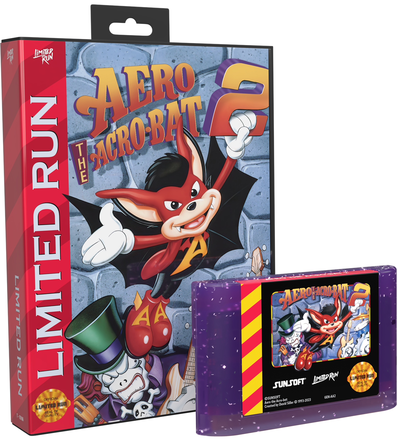 Aero the Acro-Bat 2 (Genesis) – Limited Run Games