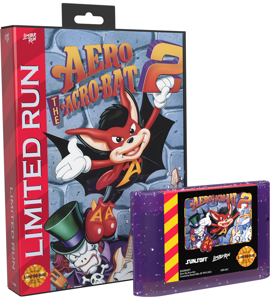 Aero the Acro-Bat 2 (Genesis) – Limited Run Games