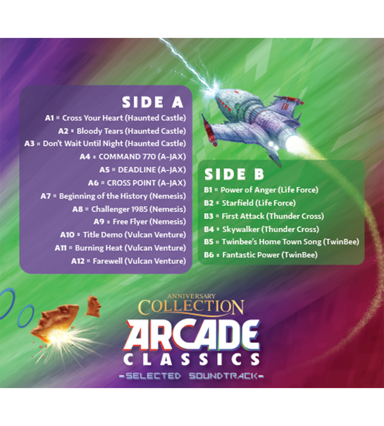 Arcade Classics Anniversary Collection - LP Vinyl Soundtrack – Limited ...