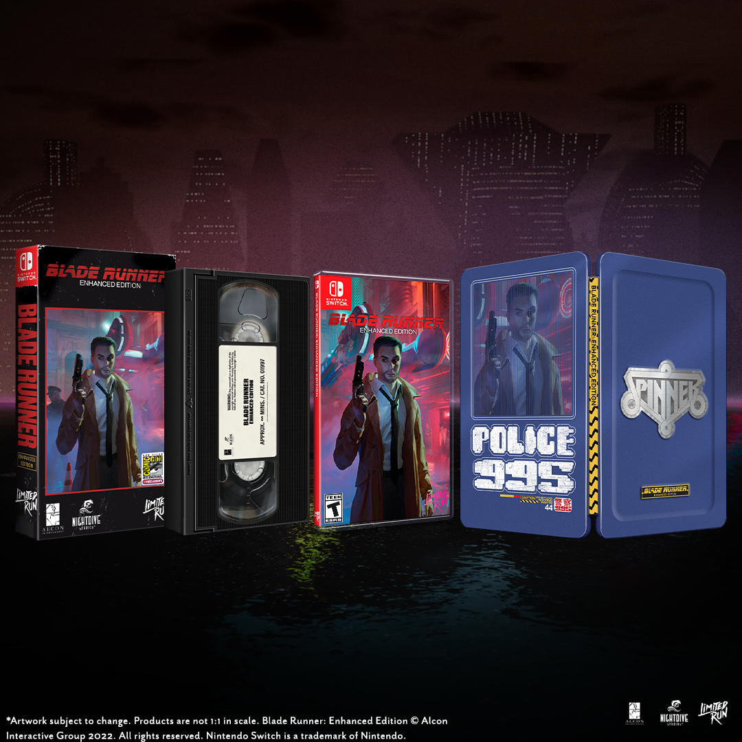 Switch Limited Run #153: Blade Runner Enhanced Edition VHS Edition Eve ...