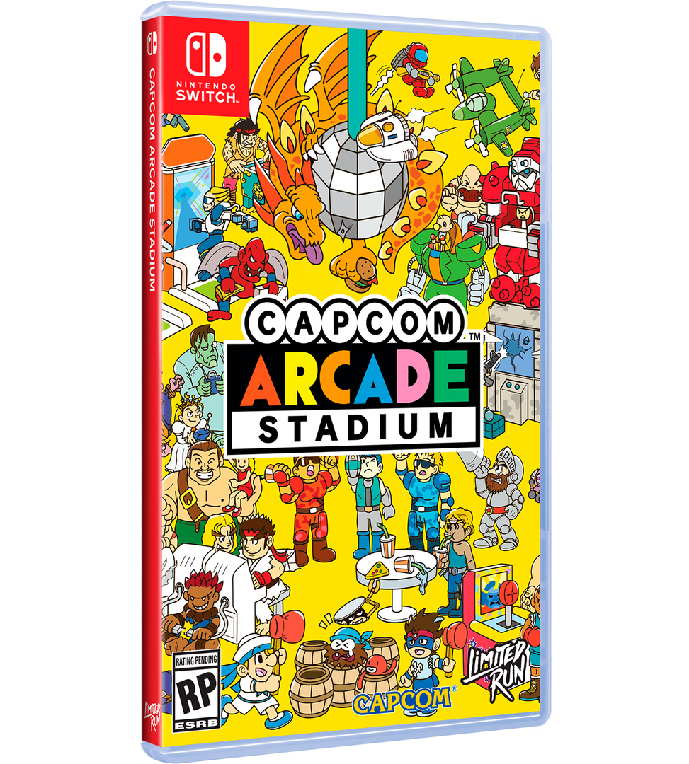 Switch Limited Run #300: Capcom Arcade Stadium Vol. 1 – Limited Run Games
