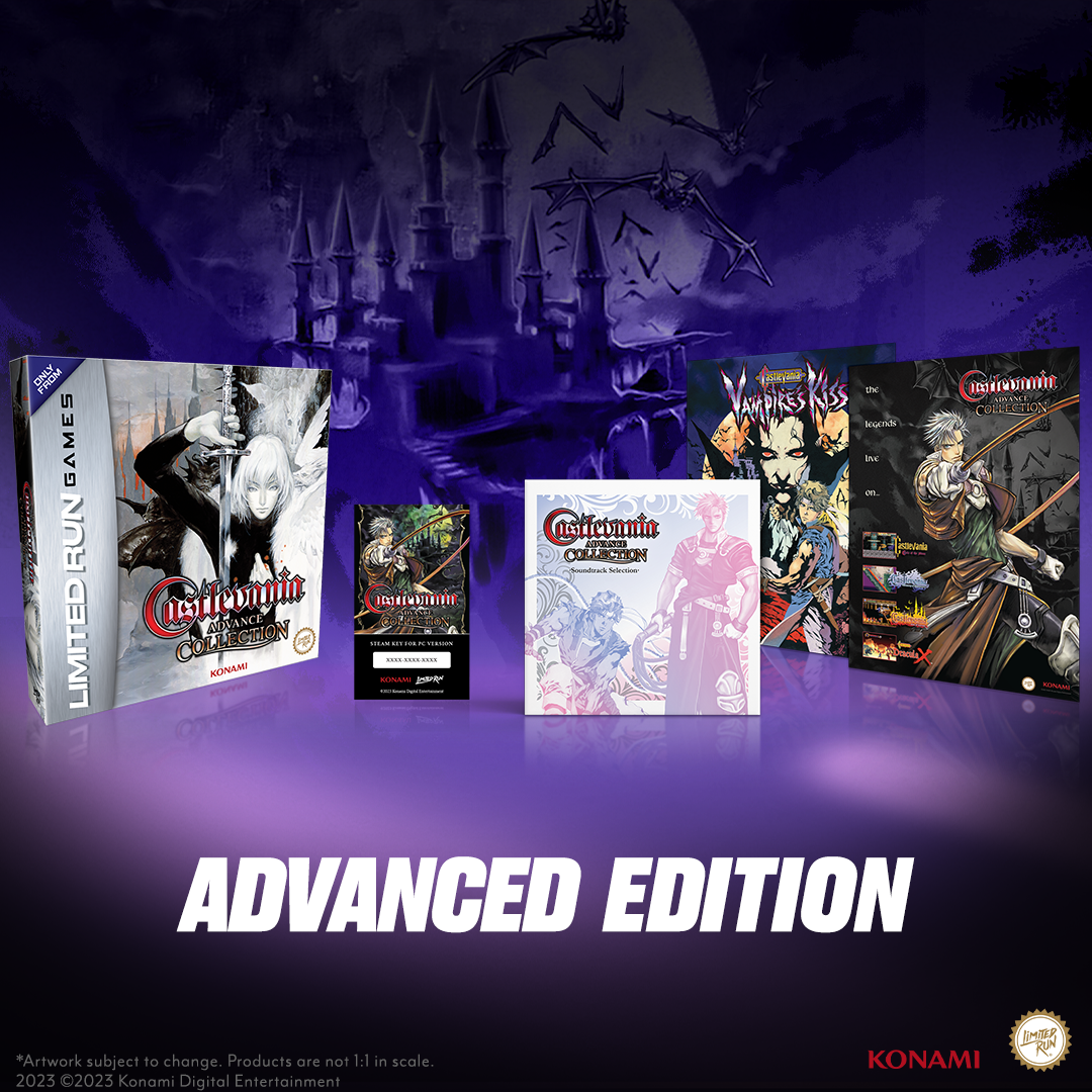 Castlevania Advance Collection Advanced Edition (PC) – Limited Run Games
