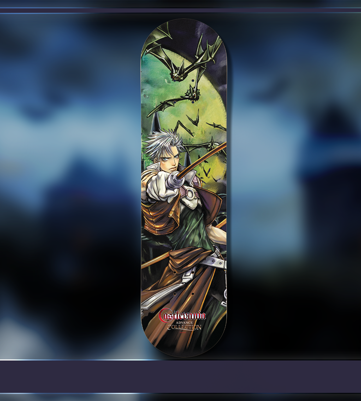 Castlevania Advance Collection Foil Skateboard Deck – Limited Run Games