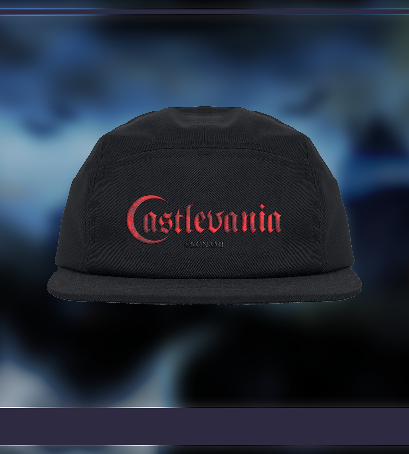 Castlevania Logo 5-Panel Cap – Limited Run Games