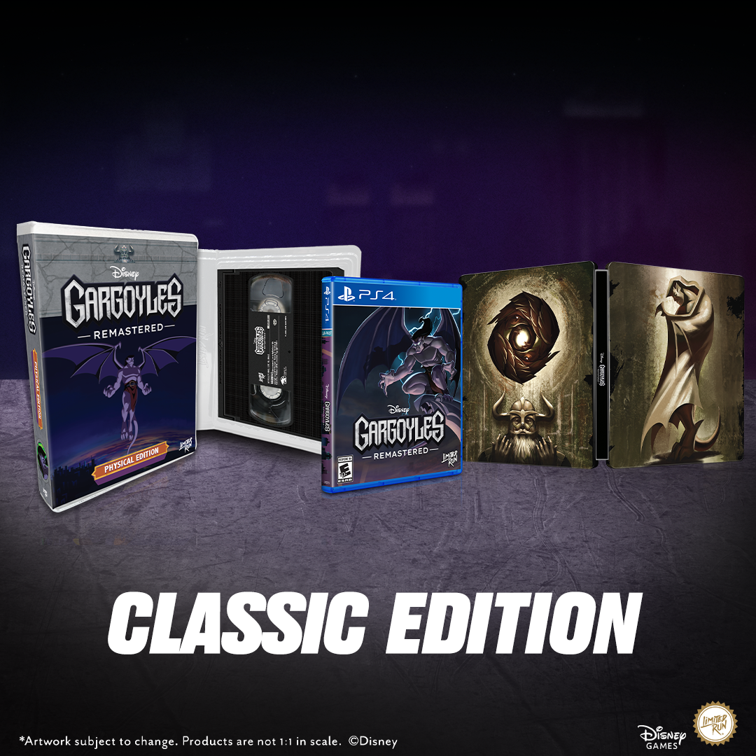 Limited Run #531: Gargoyles Remastered Classic Edition (PS4) – Limited ...
