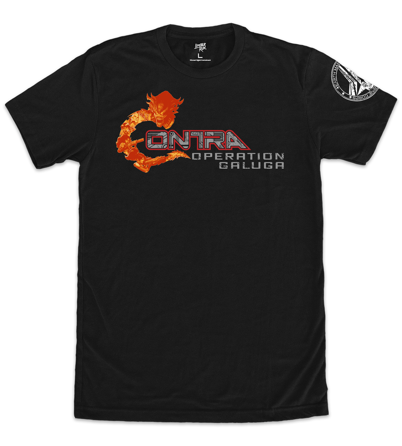 Contra: Operation Galuga T-Shirt – Limited Run Games