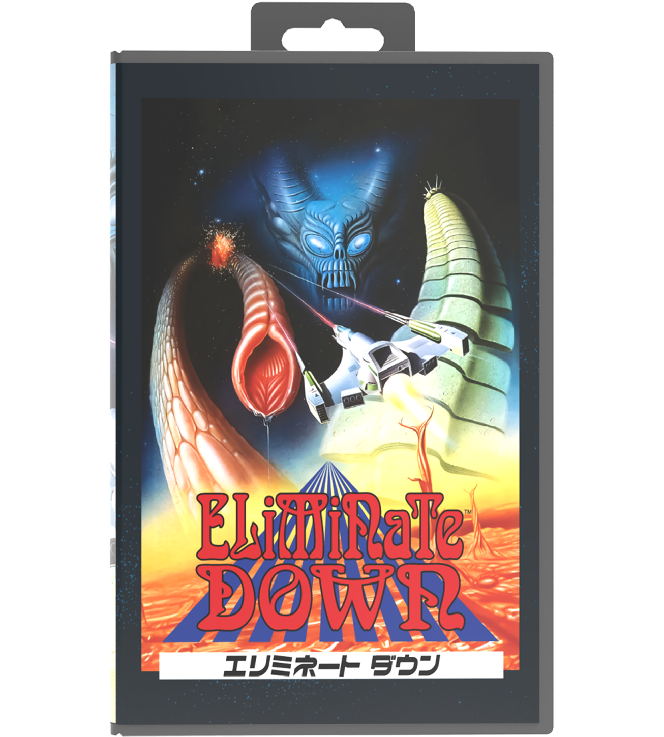 Eliminate Down: Collector’s Cartridge (Genesis) – Limited Run Games